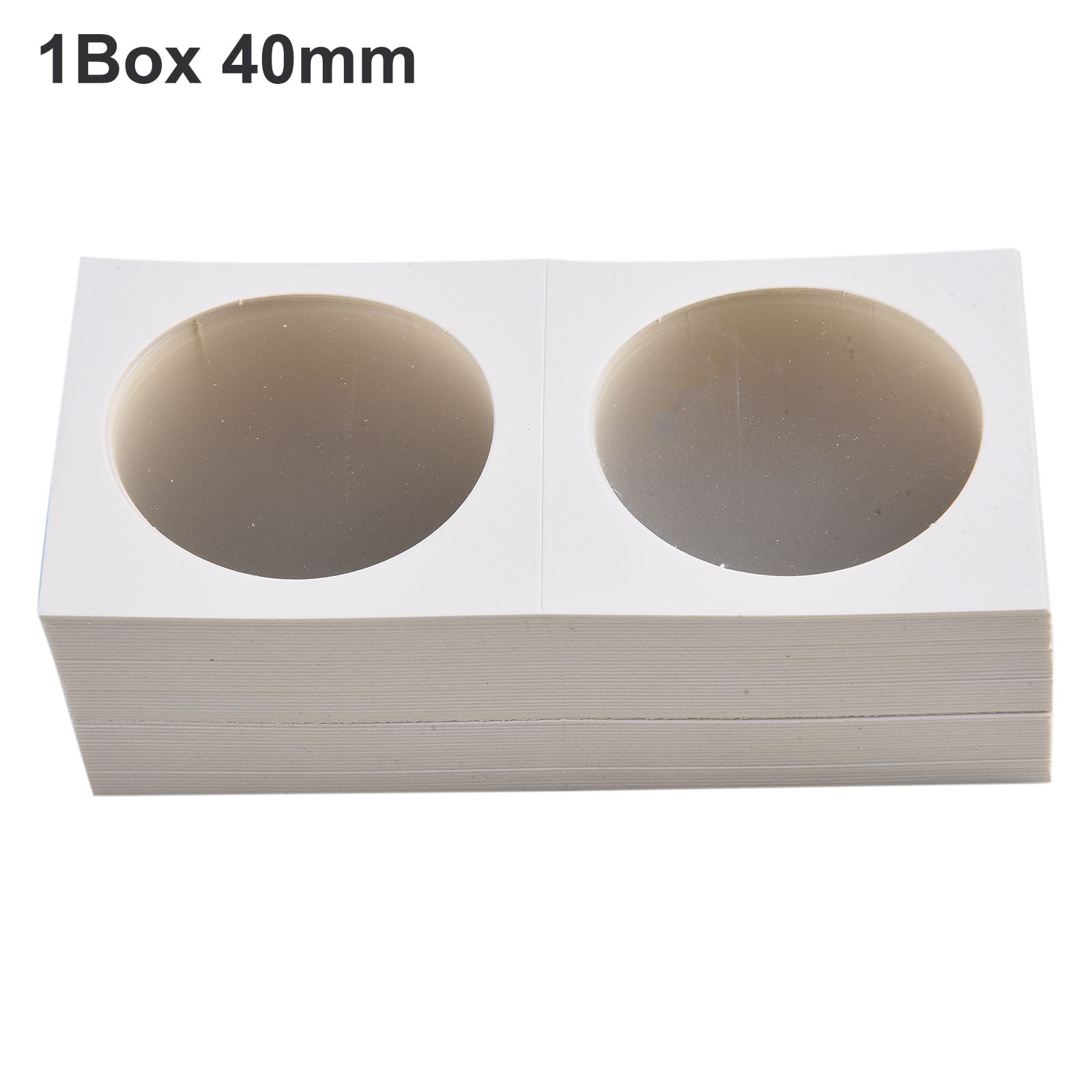 12 Specifications Coin Holders Stamp Coin Storage Square Cardboard Box ...