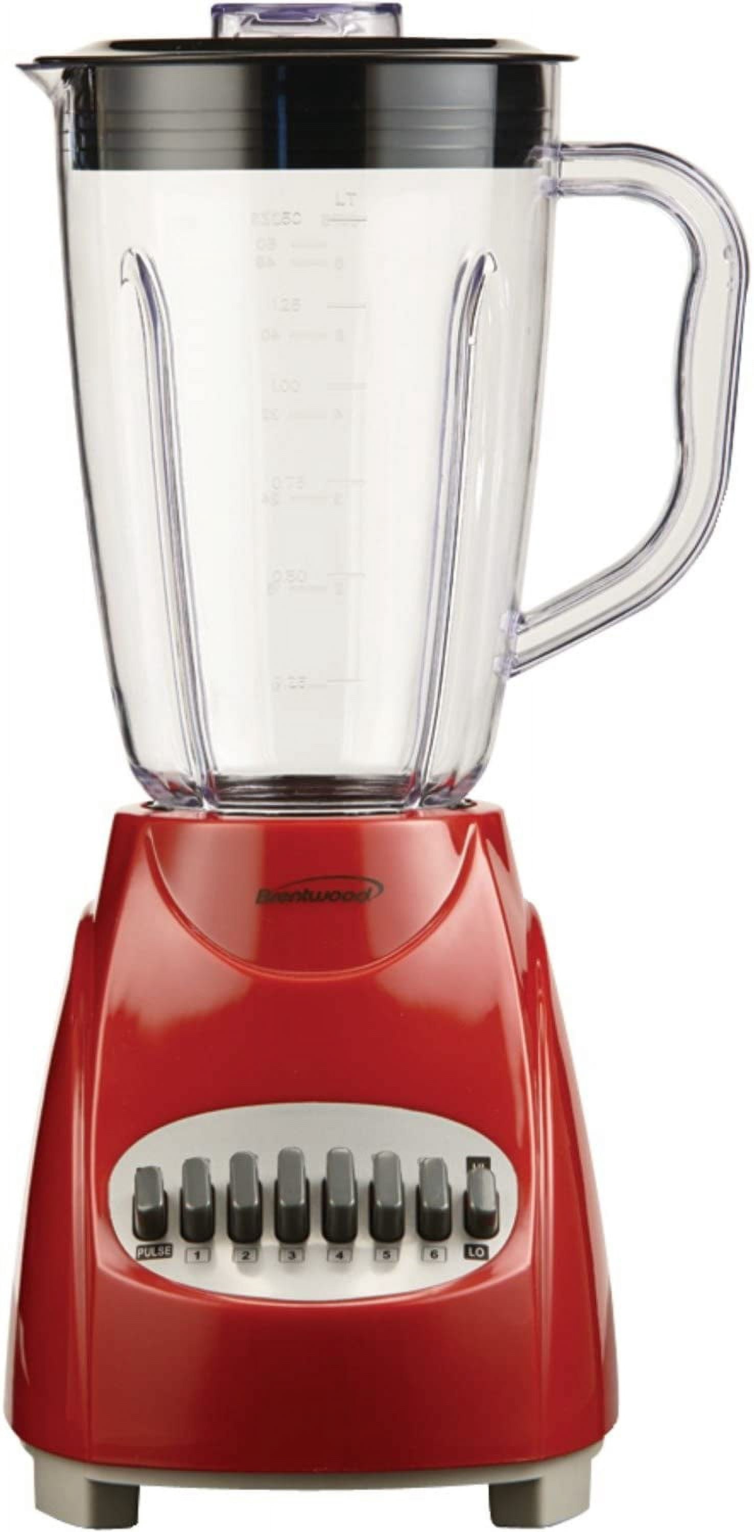 12-Speed + Pulse Blender, Red - Walmart.com
