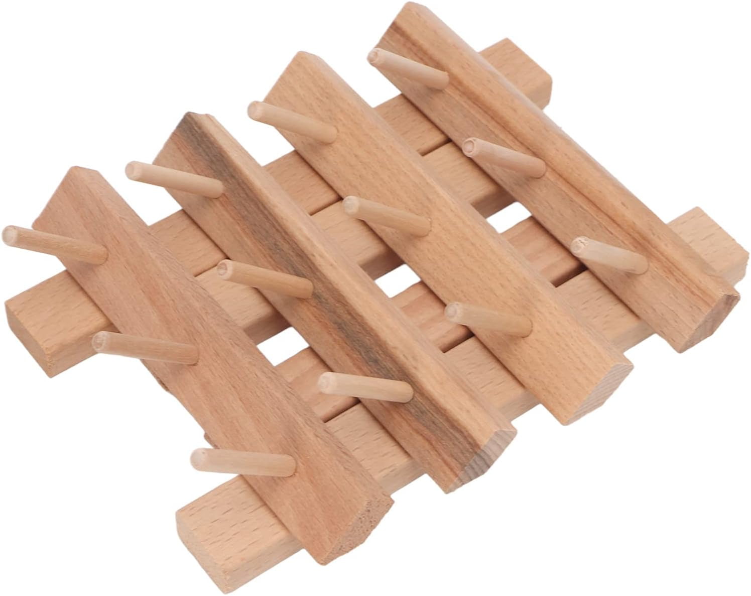 12 Spools Bobbin Holder, Glossy Surface Lightweight Sewing Thread Rack ...