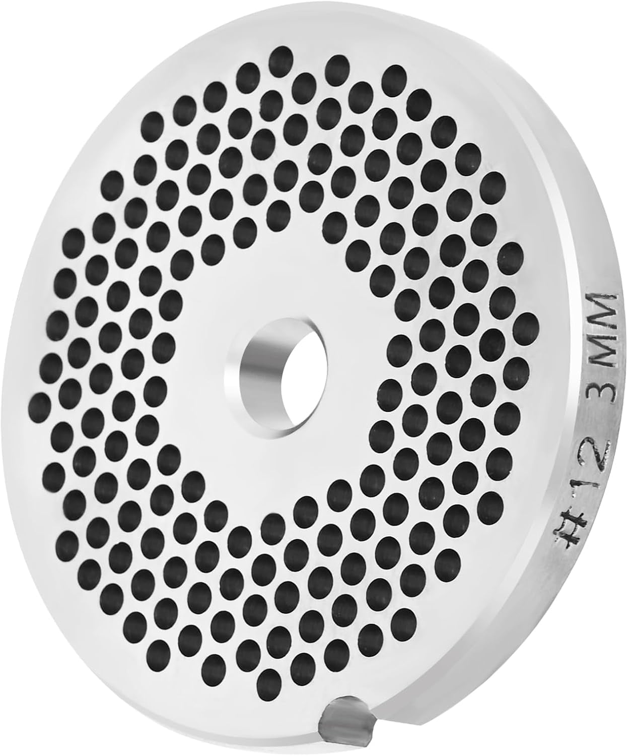 #12 Stainless Steel 1/8" Meat Grinder Plate, Heavy Duty m Fine Plate ...