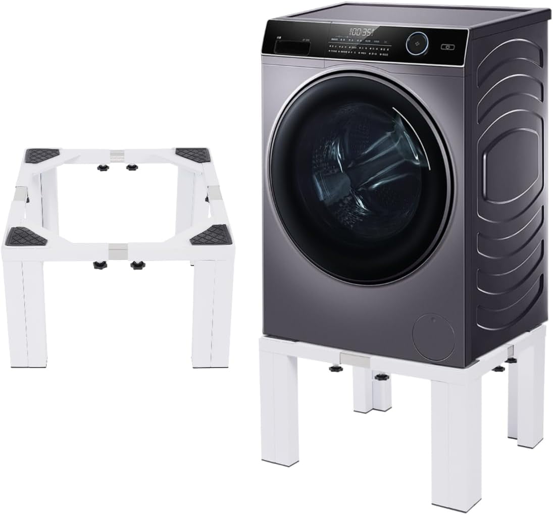 12" Stainless Steel Laundry Pedestal Square Washing Machine Stand ...