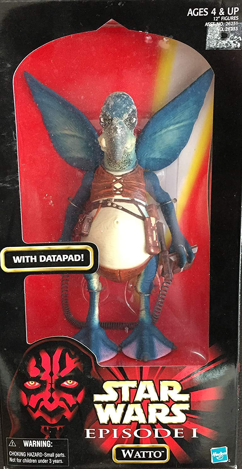 12" Star Wars Episode I Figure Set #2: Watto with Datapad - Walmart.com
