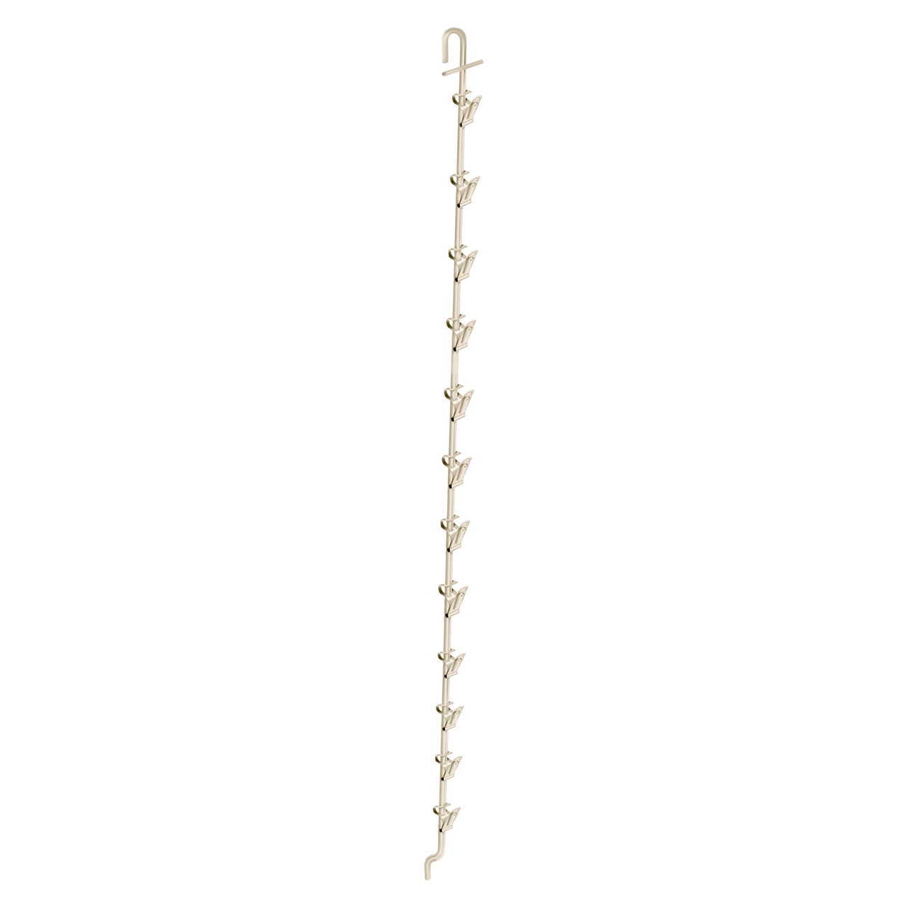 12 Station Metal Display Rod w/ Rounded Top, 10-Pack - Walmart.com