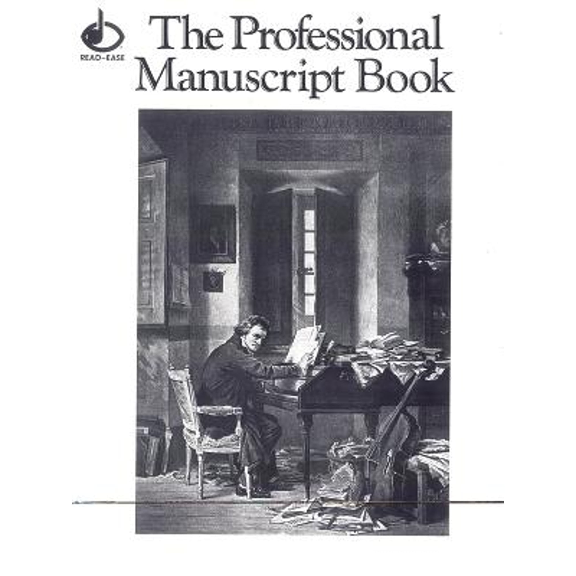 Pre-Owned 12 Stave Professional Manuscript Book: Off White Paper, Black ...