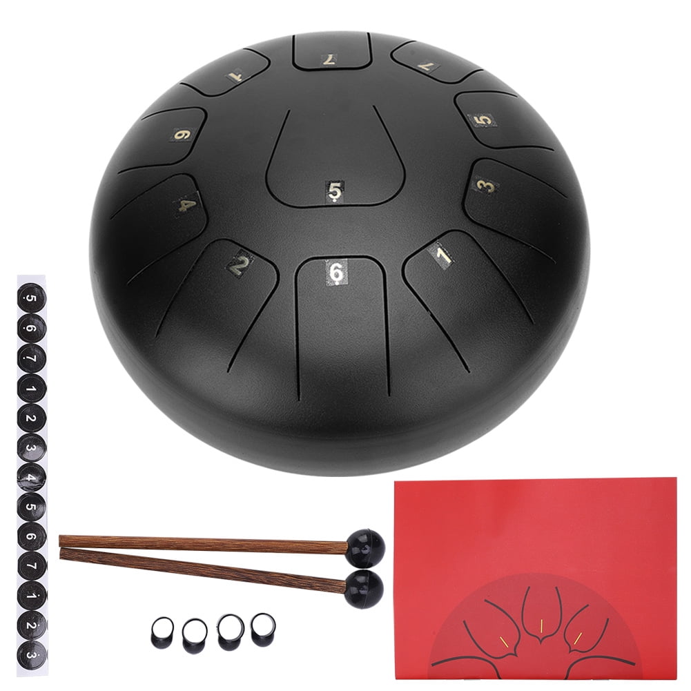 Steel Drum Drum Set JYTMUS Steel Tongue Drum 11 Notes 6 Inches, D Major ...