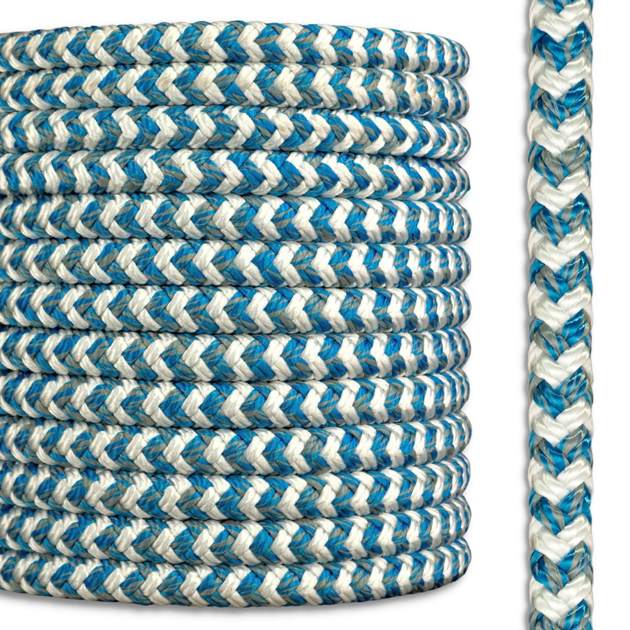12 Strand Double Carrier Braided Polyester Arborist Bull Rope | Tree ...