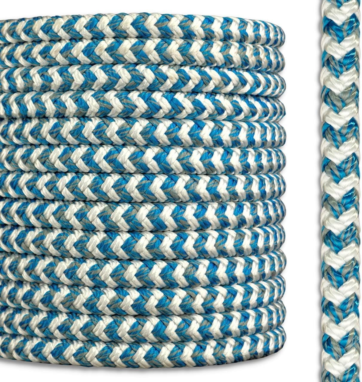12 Strand Double Carrier Braided Polyester Arborist Bull Rope | Tree ...