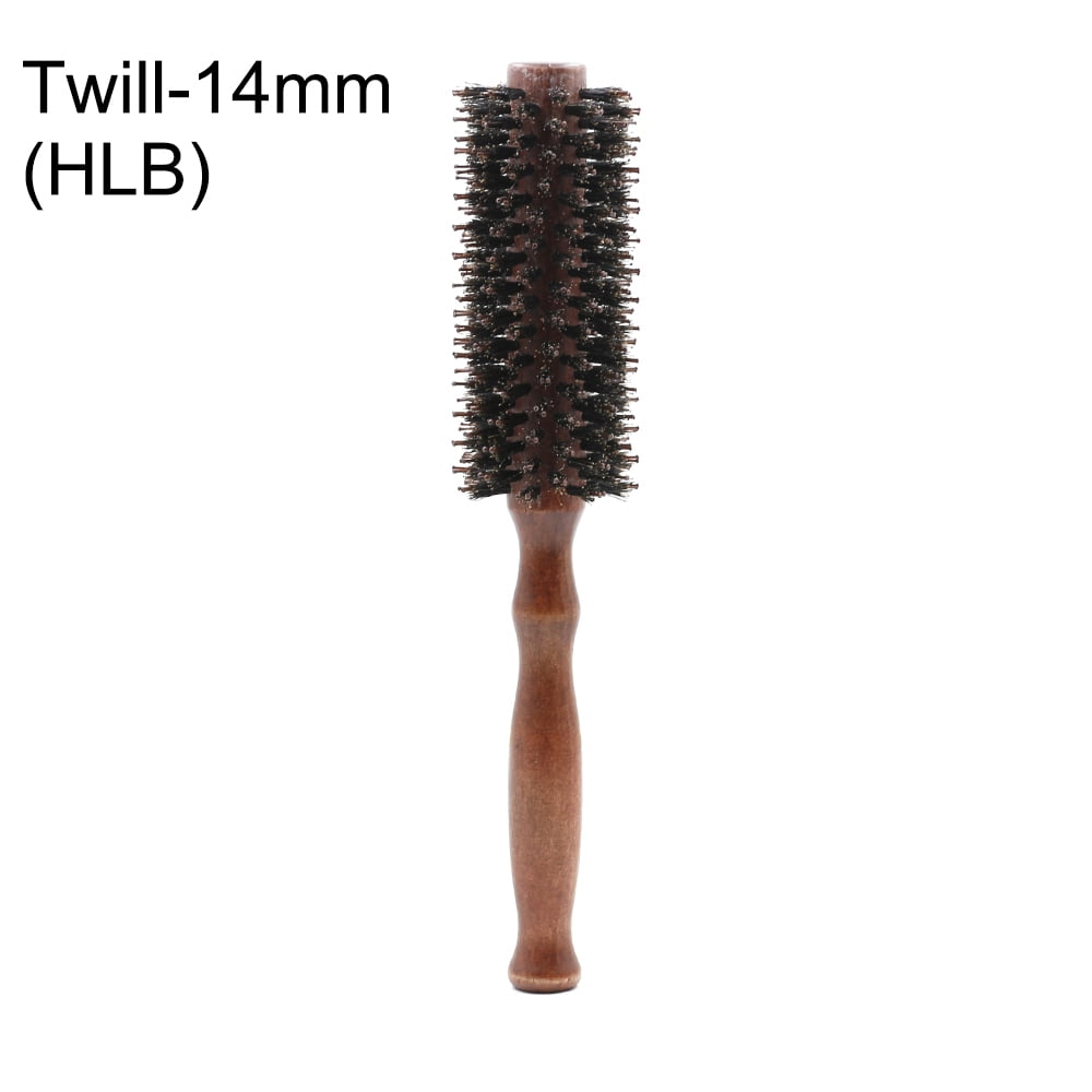 12 Style Wood Handle Round Rolling Brush Straight Twill Hair Comb Boar ...