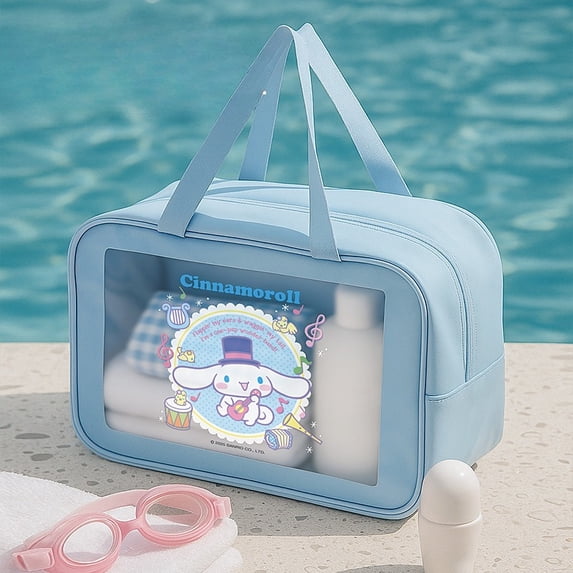 12 Styles Cute Character Clear Cosmetic Bags, Waterproof Portable ...