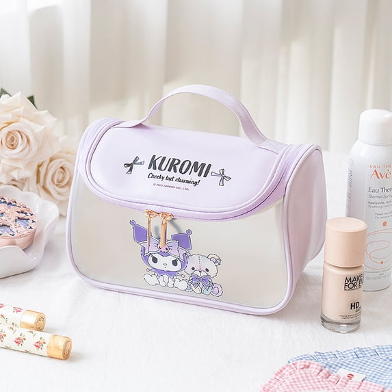 12 Styles Cute Character Clear Cosmetic Bags, Waterproof Portable ...