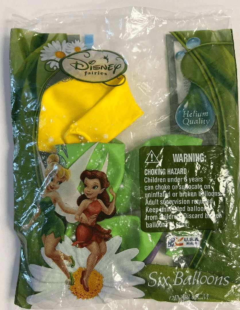 12" TINKER BELL LATEX Balloon • Party Supplies Decorations Balloon ...