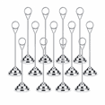 12 Table Number Holders 8 Inch Metal Place Card Stands Tabletop Sign ...