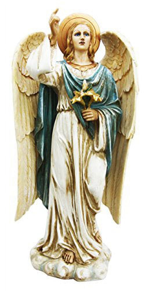 12" Tall Divinity Archangel Gabriel God's Messenger Decorative Resin ...