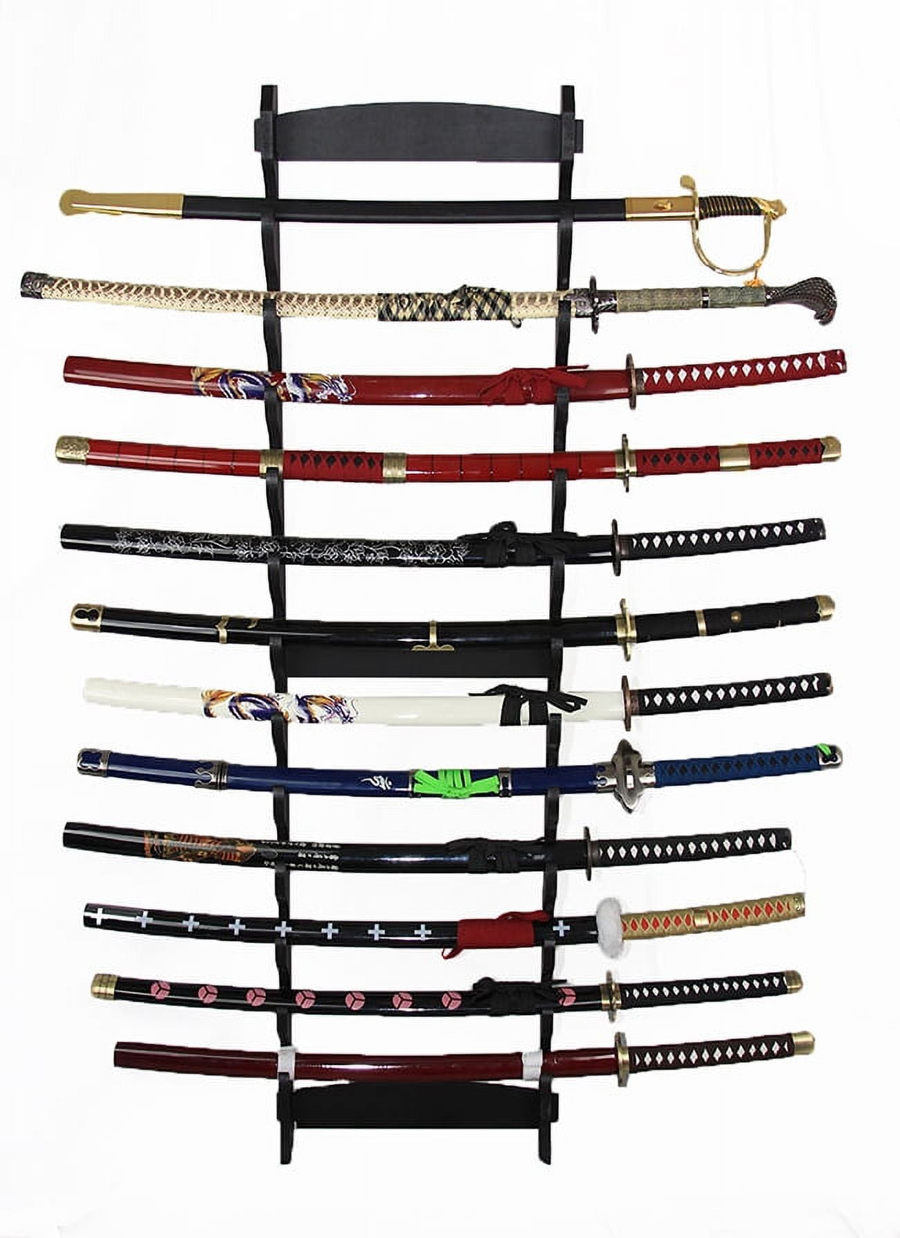 12 Tier Samurai Fantasy Sword Stand Display - Walmart.com