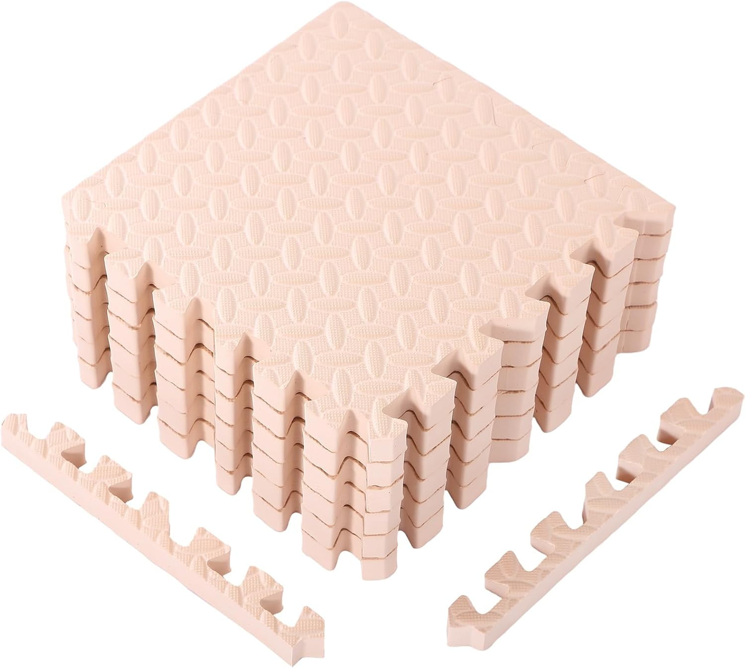 12 Tiles 12x12x1 Inch EVA Thick Interlocking Foam Floor Tiles Puzzle ...