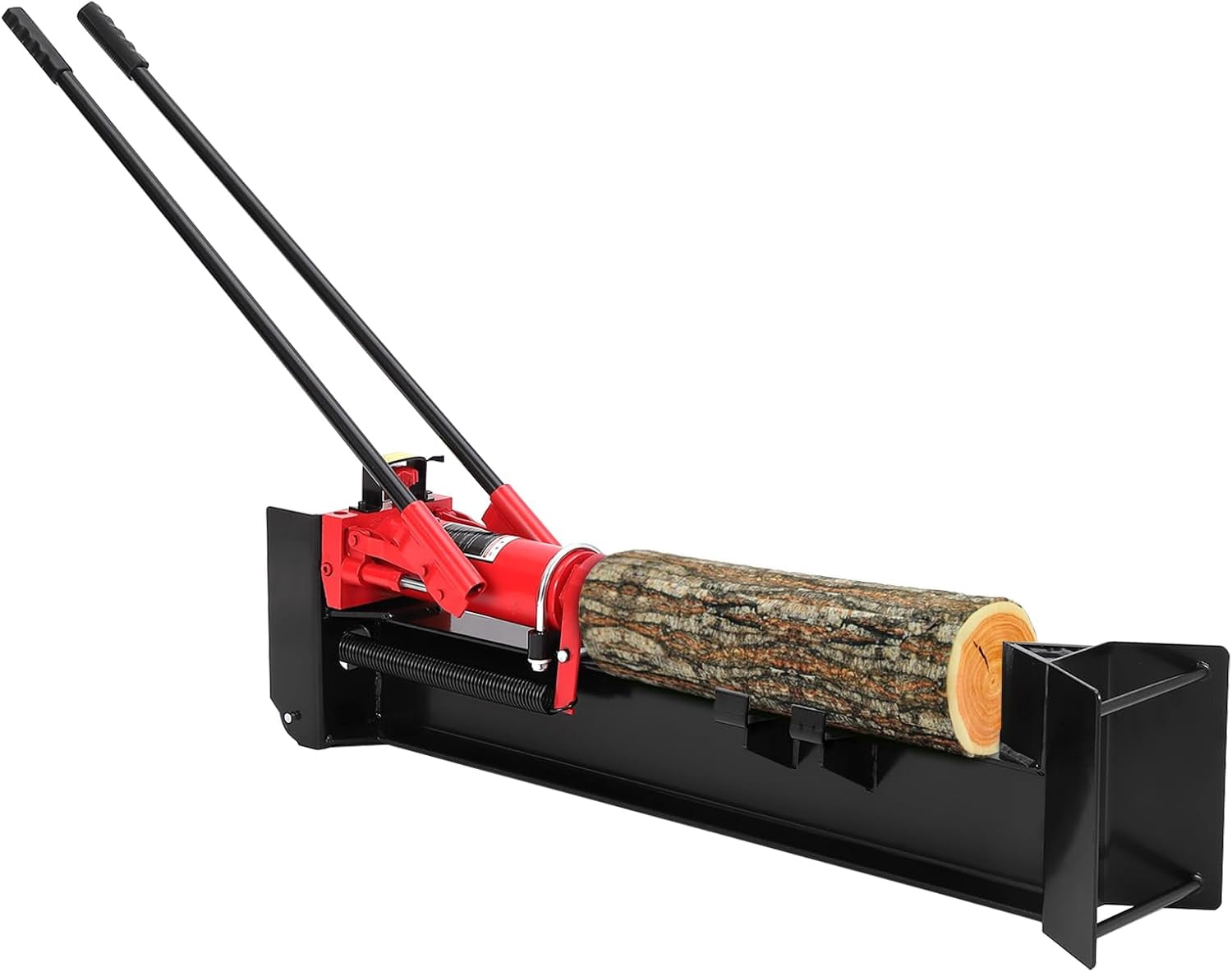12 Ton Hydraulic Log Splitter Wood Cutter, Manual Log Splitter with ...