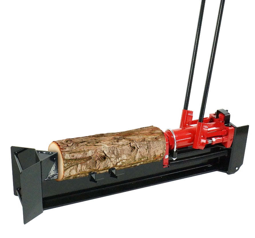 12 Ton Hydraulic Log Splitter Wood Cutter, Manual Log Splitter with ...