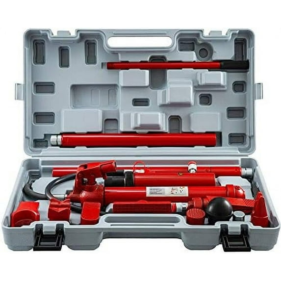 12 Ton Porta Power Kit 2M Hydraulic Car Jack Ram 5.3 inch Lifting ...
