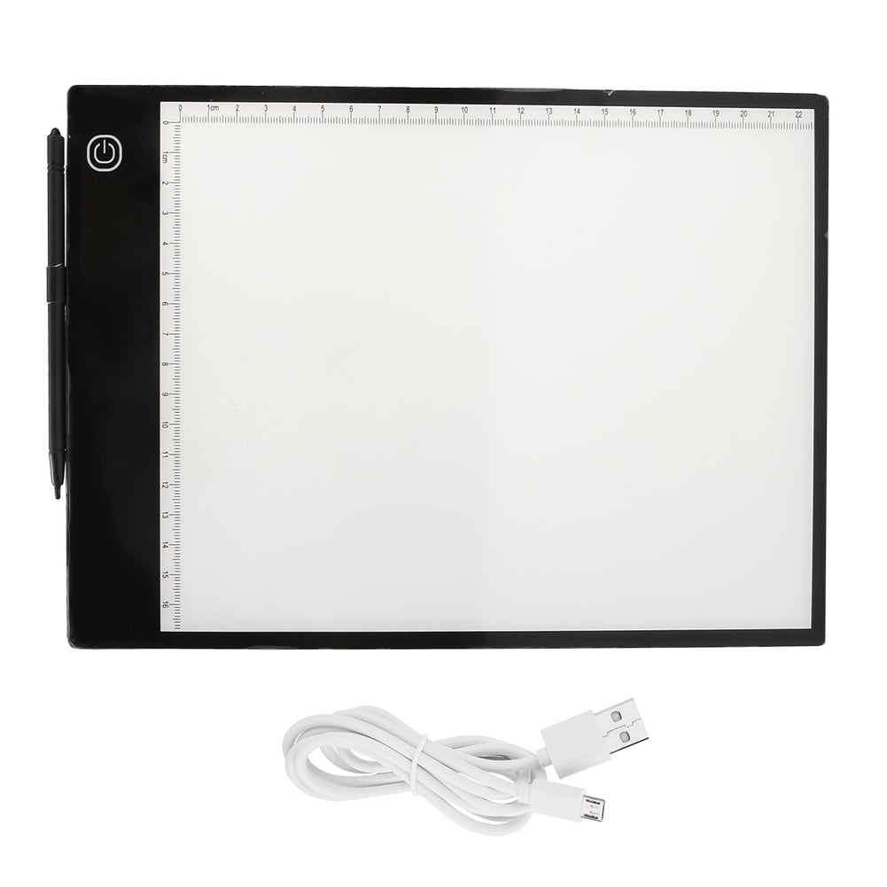 12" Tracing Light Box Board Art Drawing Painting Copy Pad Adjustable ...