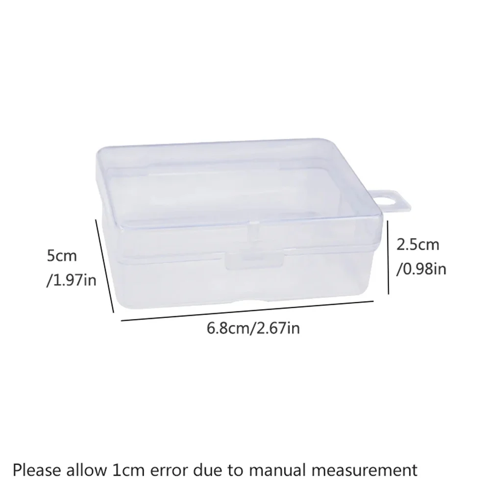 12 Transparent Storage Boxes for Arts and Crafts Parts Small Beads ...