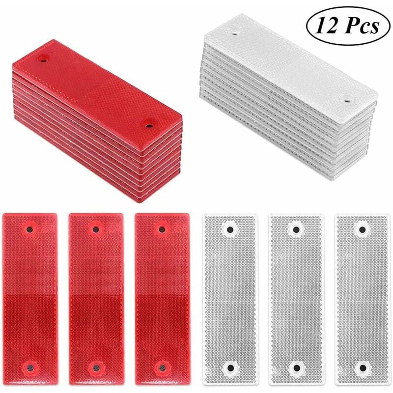 12 Truck Reflectors, Warning Reflectors, Trailer And Truck Reflectors ...