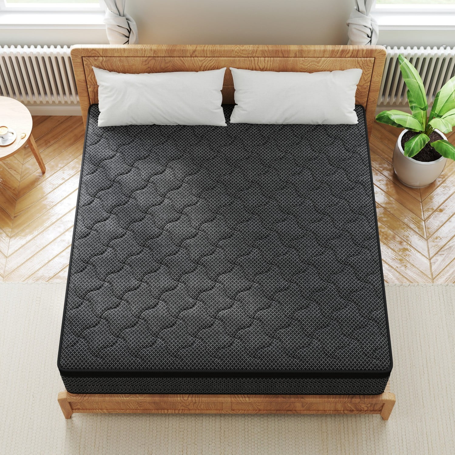 12" Twin Size Hybrid Mattress With Pocket Spring And Memory Foam Medium ...