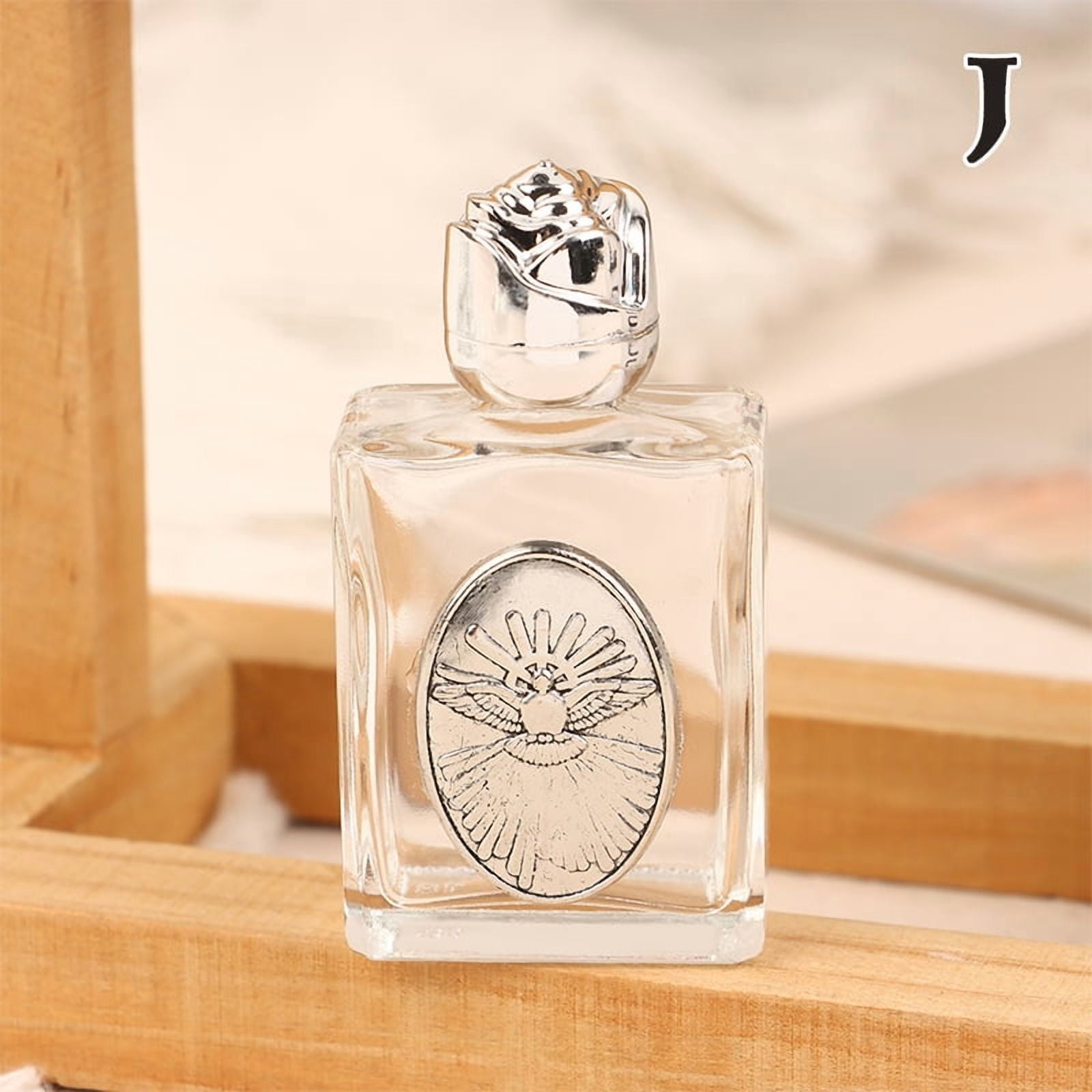 12 Types Of Glass Holy Water Jesus Bottle Religious Cross Bottle ...