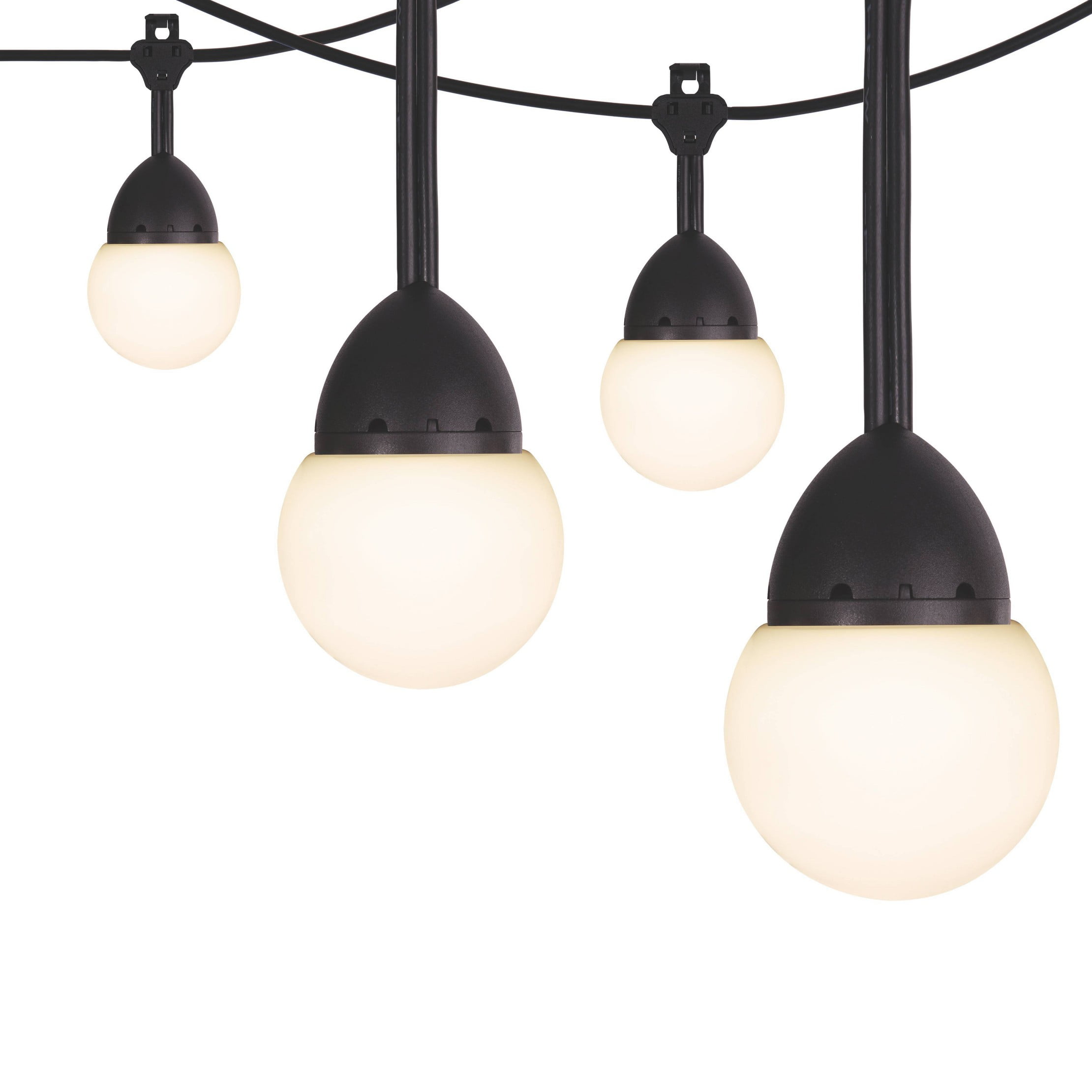 12' USB LED Cafe Lights with 12 Plastic Bulbs - Walmart.com