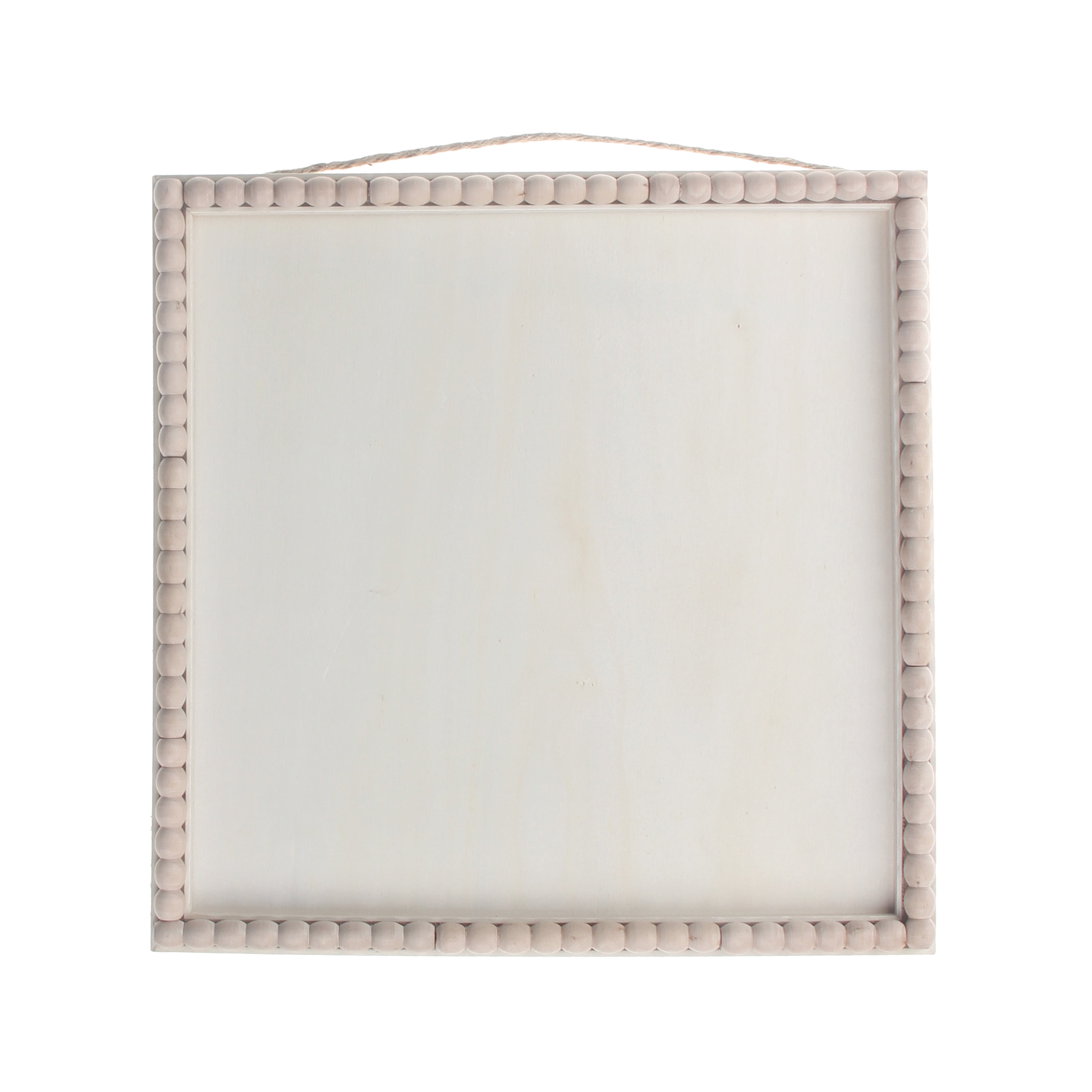 12" Unfinished Plaque with Beaded Border by Make Market® - Walmart.com