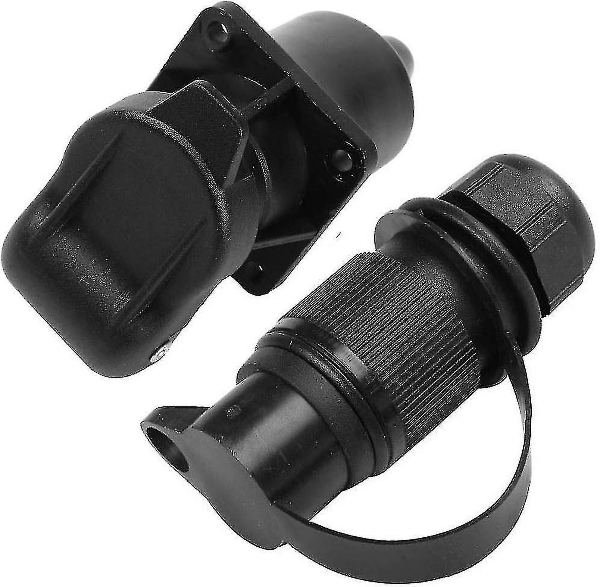 12 V 3 Pin Trailer Plug Socket Male Female Wiring Connector Adapter For ...