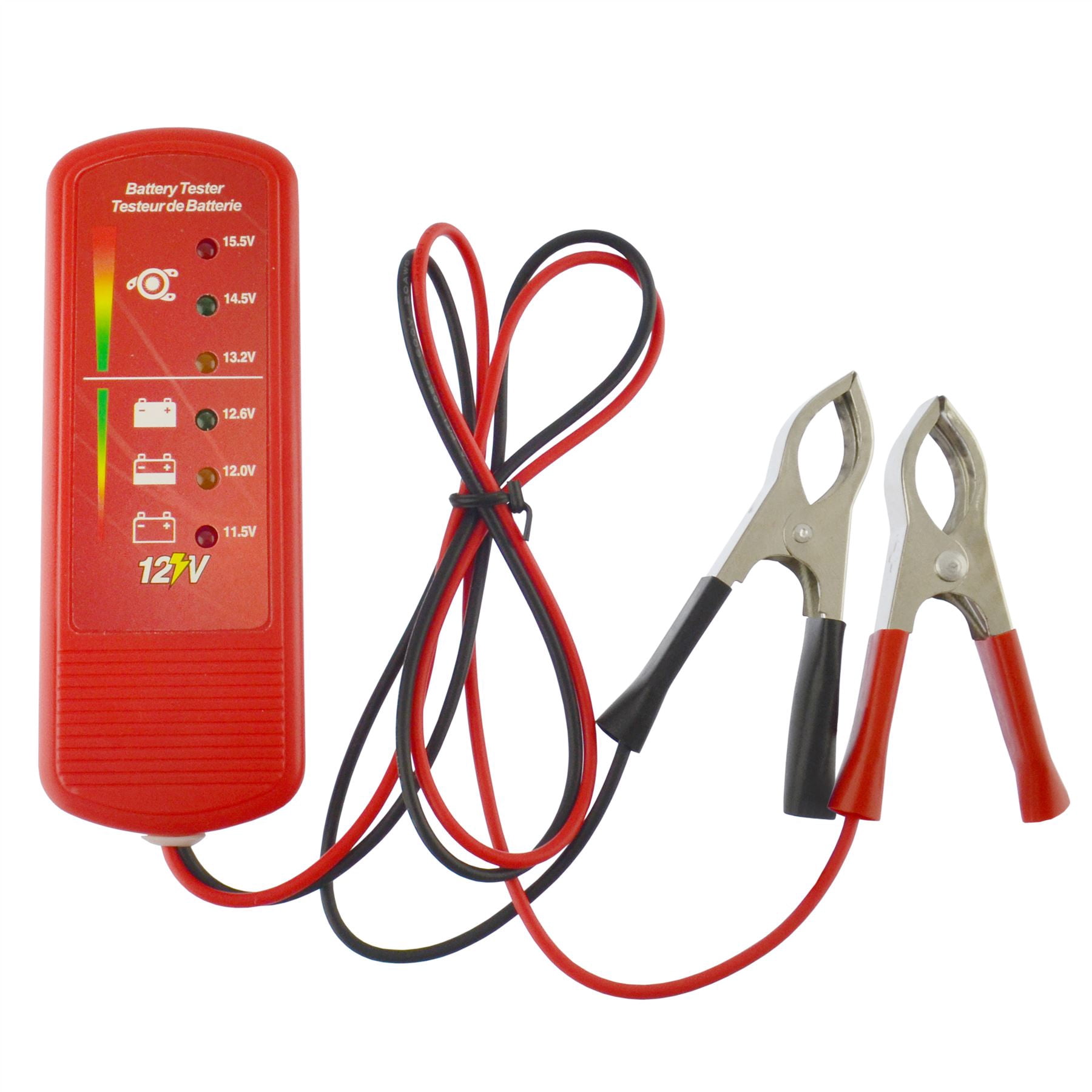 12 V Car Battery And Alternator Charge Tester With 6 LED Display ...