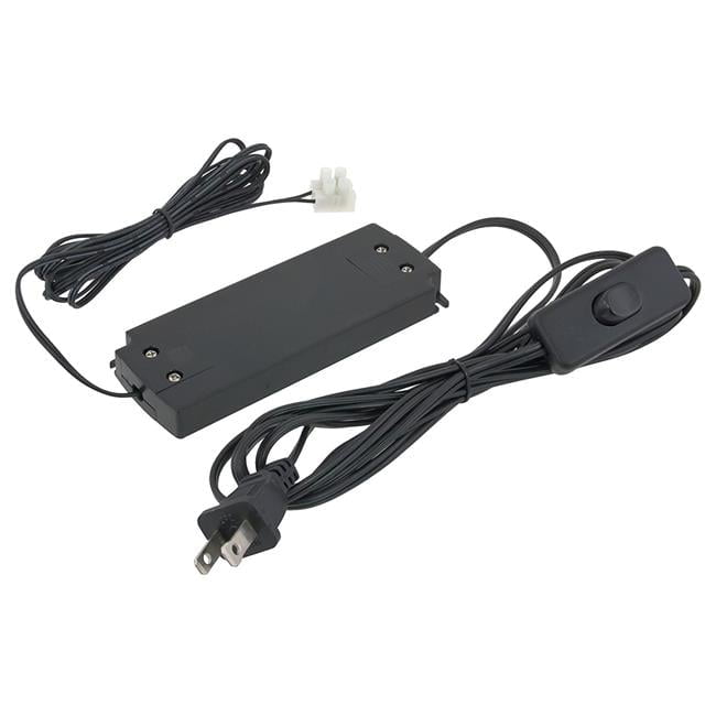 12 V DC Class 2 Plug-In Driver - 6 ft. Power Cord with Rocker Switch, 1 ...