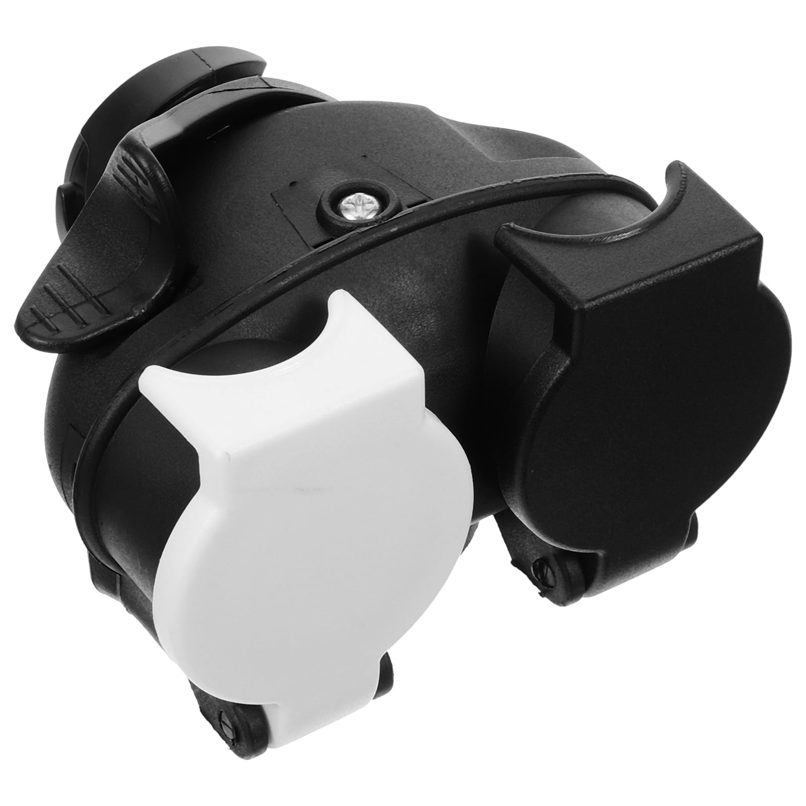 12 V Scrunchies Black Trailer Plug Adapter Evil Eye Car Hanging ...