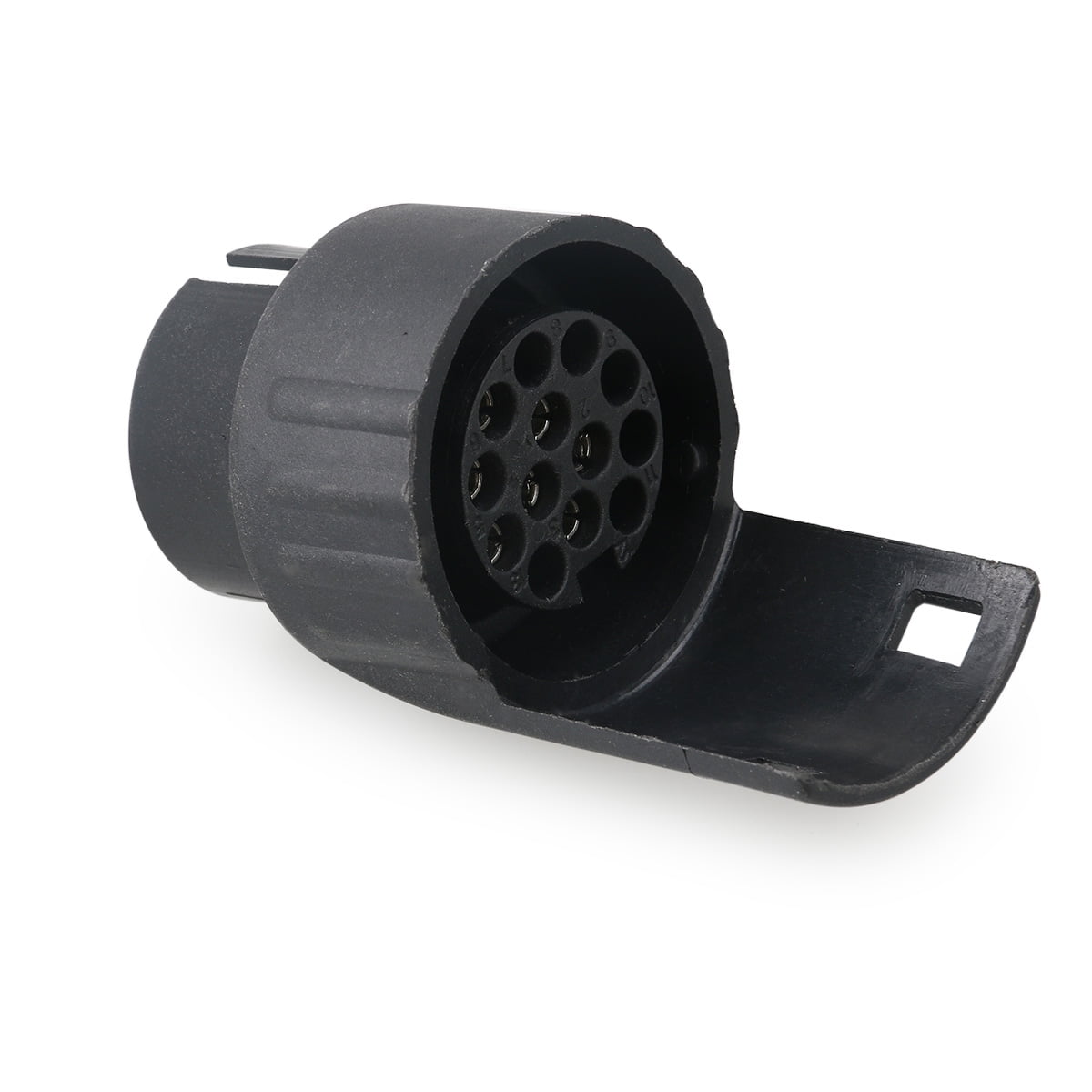 CIMAXIC Black Car Trailer Connector Adapter 7 to 13 Pin for Road Use ...