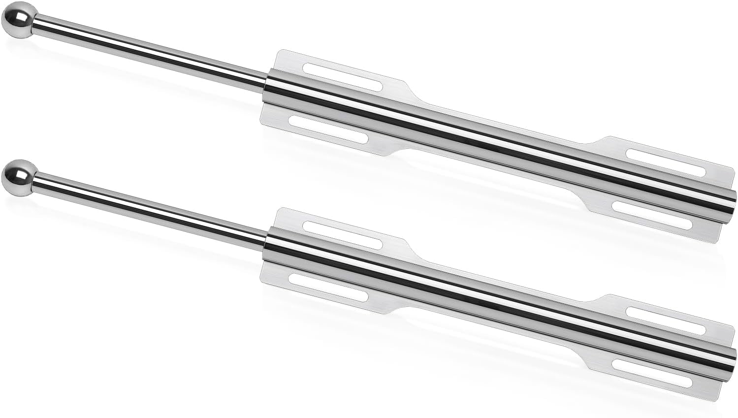 12" Valet Rod for Closet Pull Out (2 Pack, Chrome) - Walmart.com