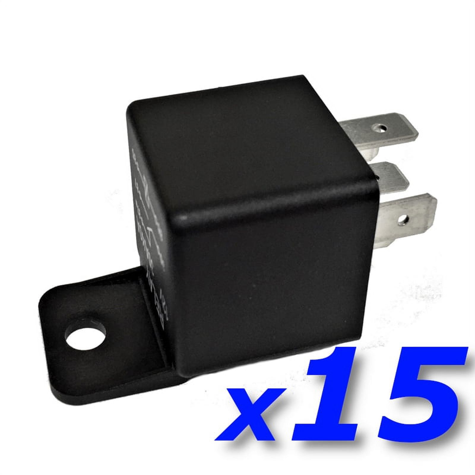 12 Volt 30 40A SPDT Bosch Style Automotive Relays (15 Pack) - Walmart.com