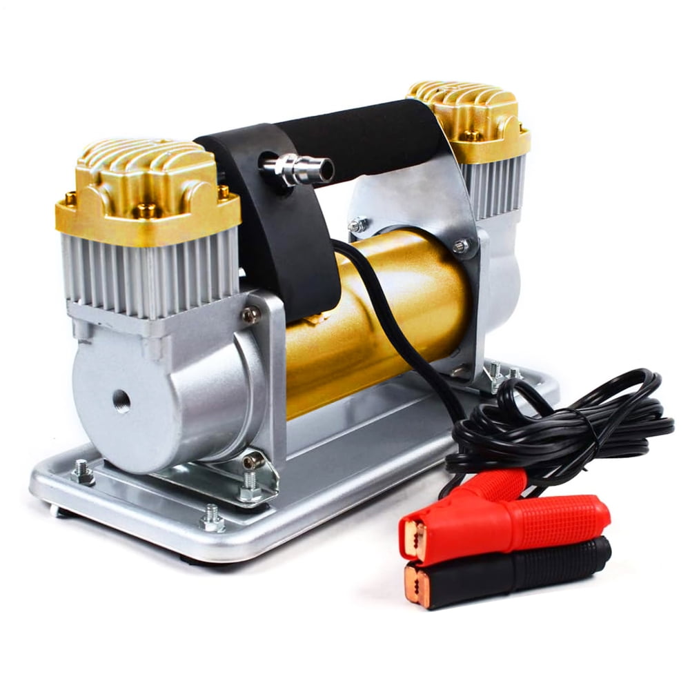 12 Volt Air Compressor Heavy Duty Heavy Duty Car Tire Inflator 12V ...