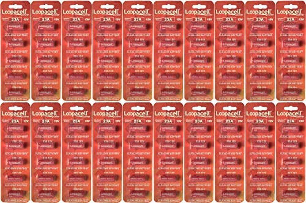 12 Volt Alkaline Alarm Remote Battery MN21 / A23 100 Pack - Walmart.com