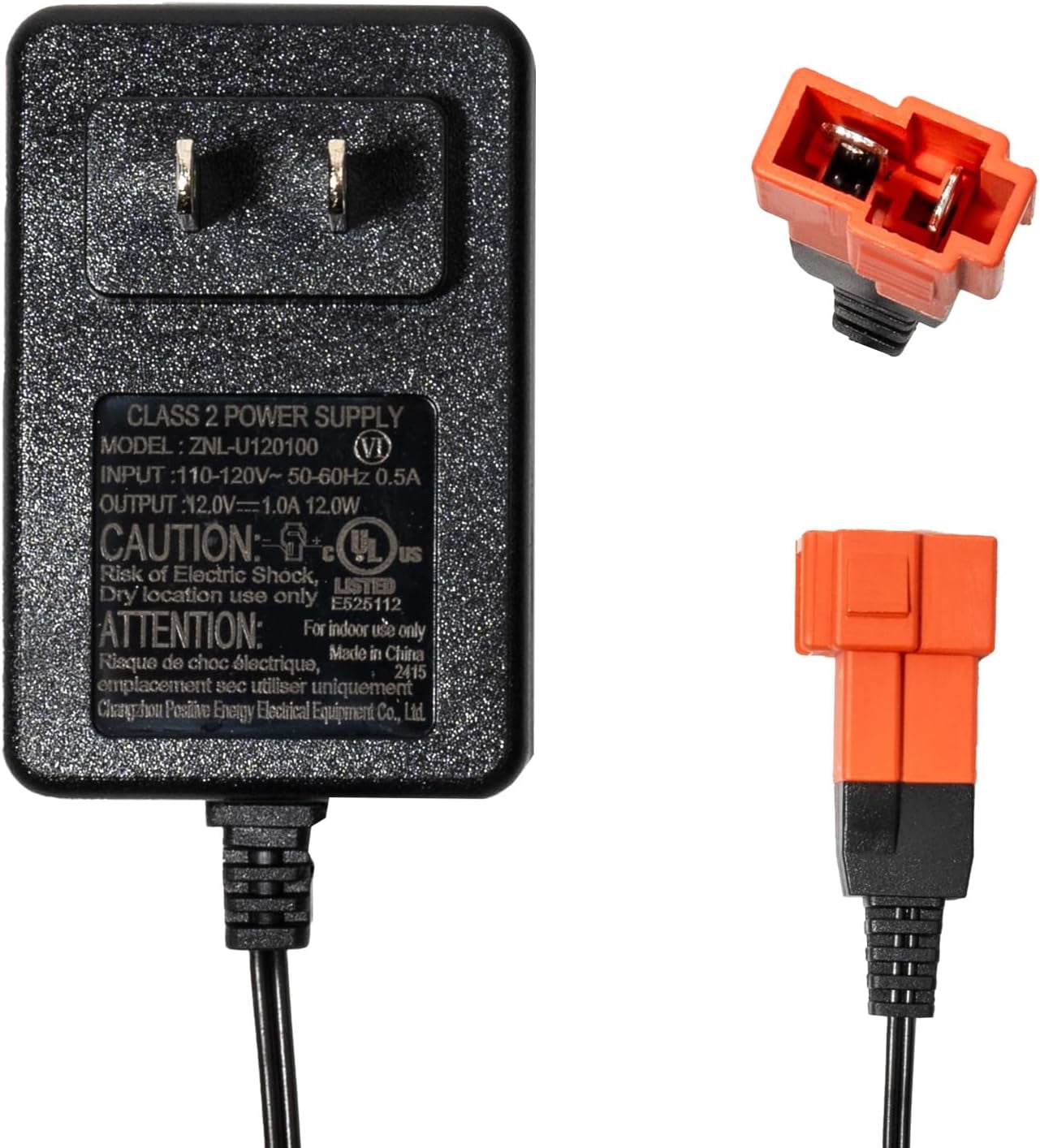 12 Volt Battery Charger for Ride On Toys and Battery Wire 12V Kids Ride ...