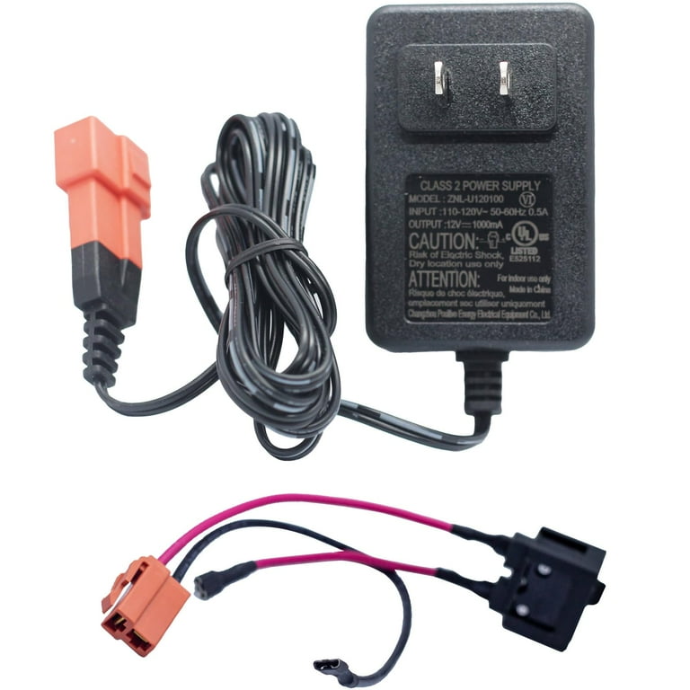 Ride On Toys 12 Volt Battery Charger For , 12V Kids Ride On Car Charger ...