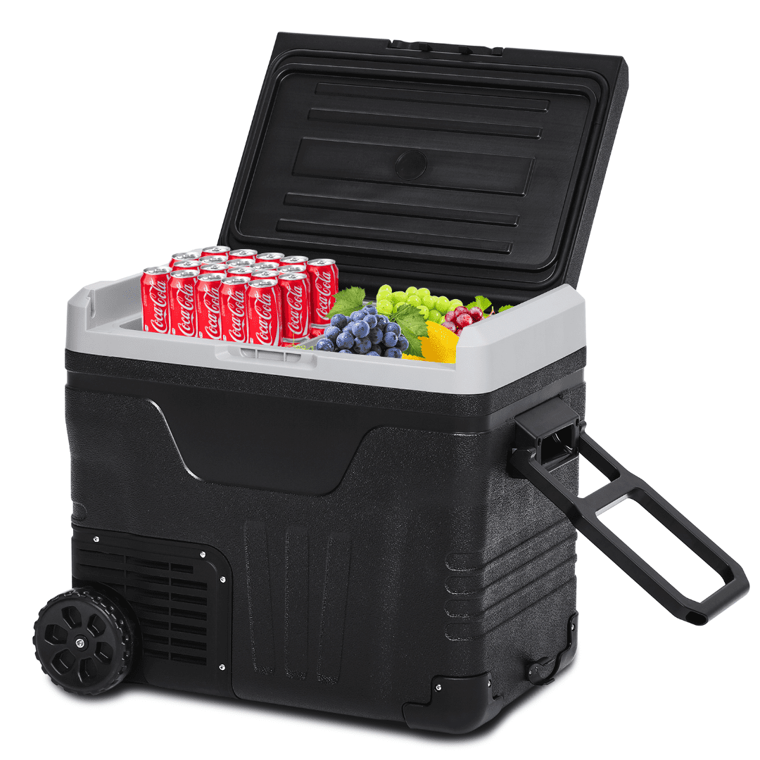 12 Volt Car Refrigerator Portable Freezer Fridge 12/24V DC & 100-240V ...
