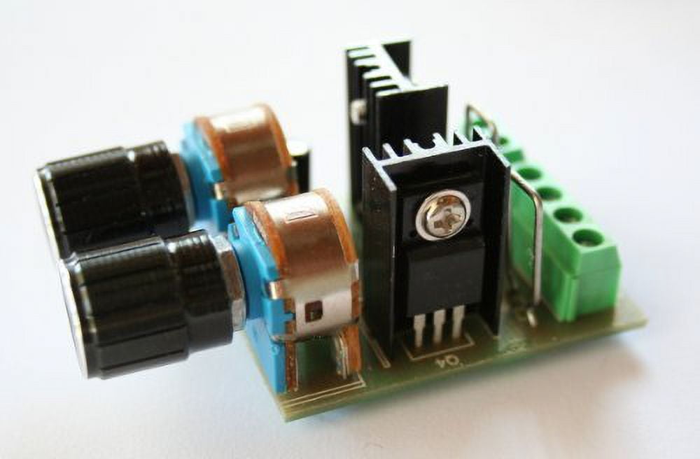 12 Volt PWM Dimmer, 7 Amps Per Channel, 2-Channel LED Lighting Dimmer ...