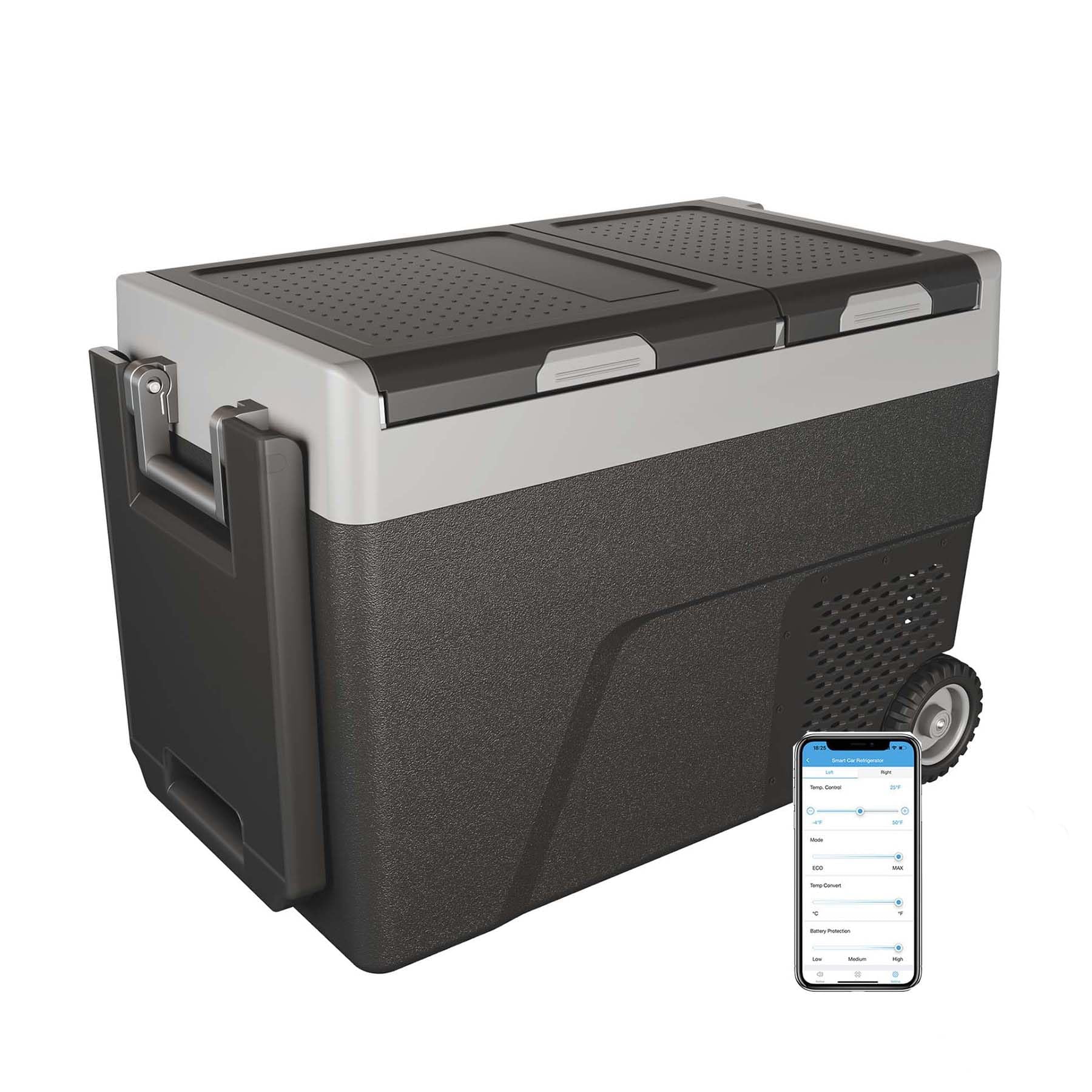 12 Volt Refrigerator, Electric Cooler, Portable Freezer, 12V Fridge -4 ...
