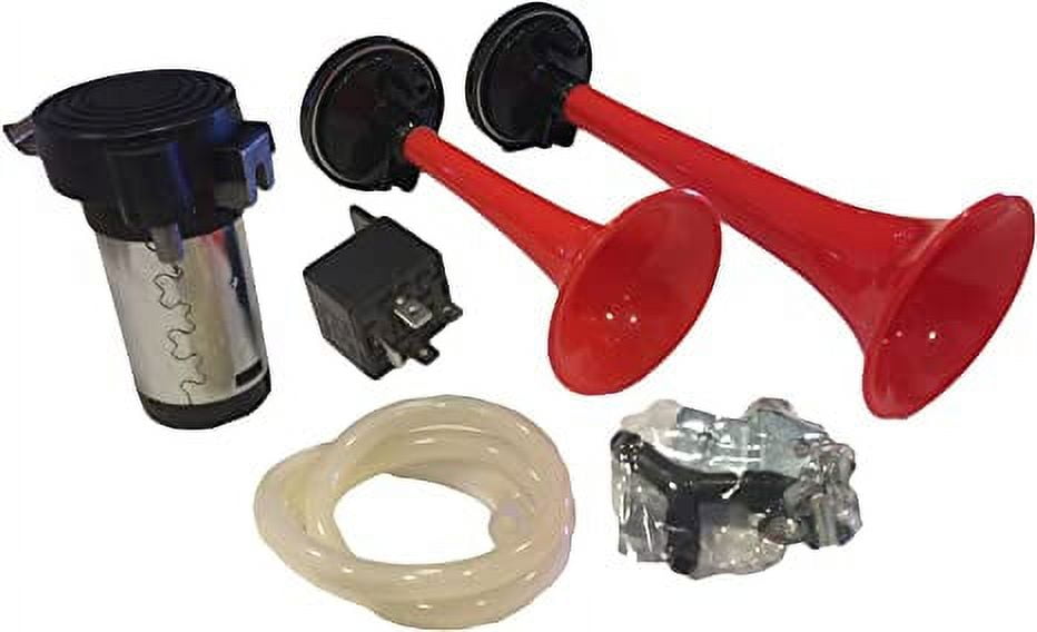 12 Volt Replacement Car Horn Van and Truck Air Horn Kit (135 DB ...