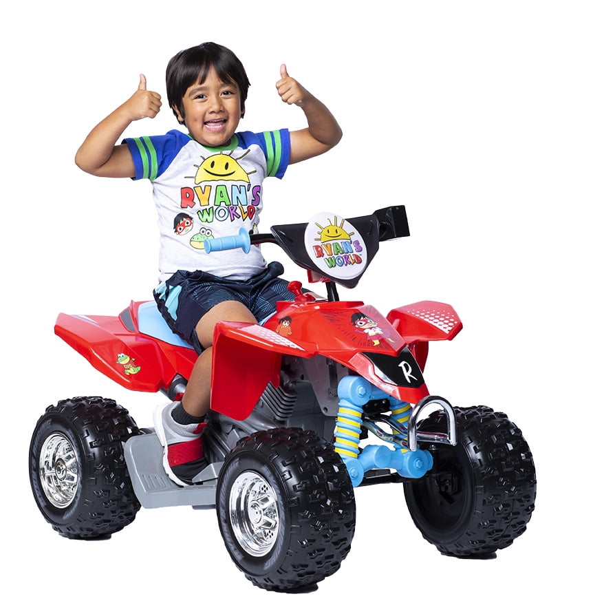 12 Volt Ryan's World ATV - Features authentic sticker sheet to ...