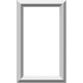 12"W x 20"H x 1/2"P Ashford Molded Classic Wainscot Wall Panel ...