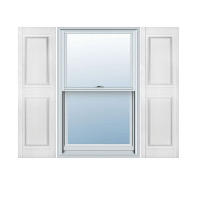 12"W x 59"H Mid-America Vinyl, Standard Size Williamsburg Double Panel ...