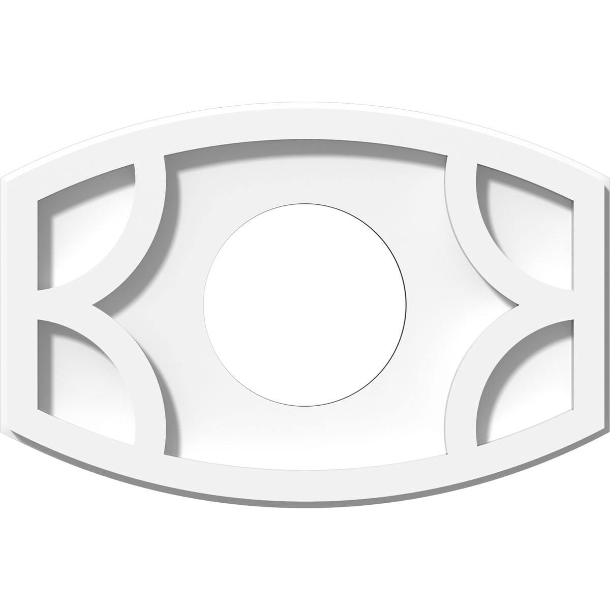 12 W X 8 H X 4 ID X 6 1 2 C X 1 P Kailey Architectural Grade PVC