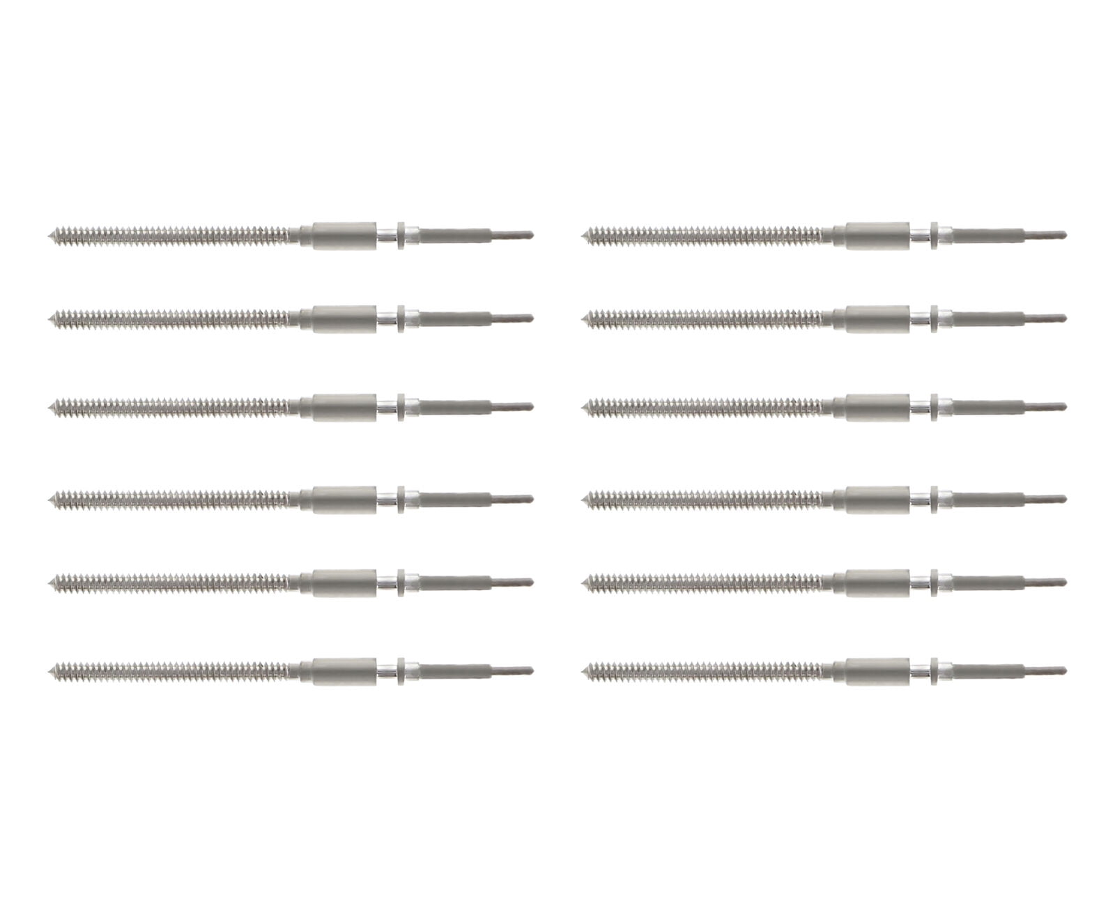 12 WINDING STEMS 1530-1570 FOR ROLEX DATE MODEL 1601 1602 1603 1802 ...