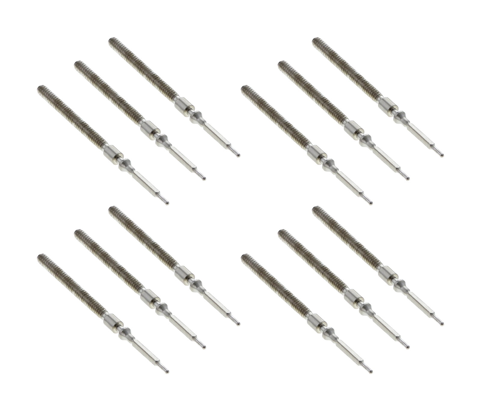 12 WINDING STEM FOR ROLEX MOVEMENT 3130/3135 SUBMARINER 16610 16613 ...